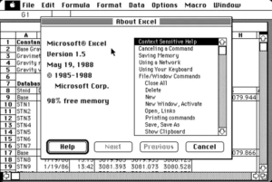 Evolución versiones de Excel – Cosas de Leonardo Trujillo